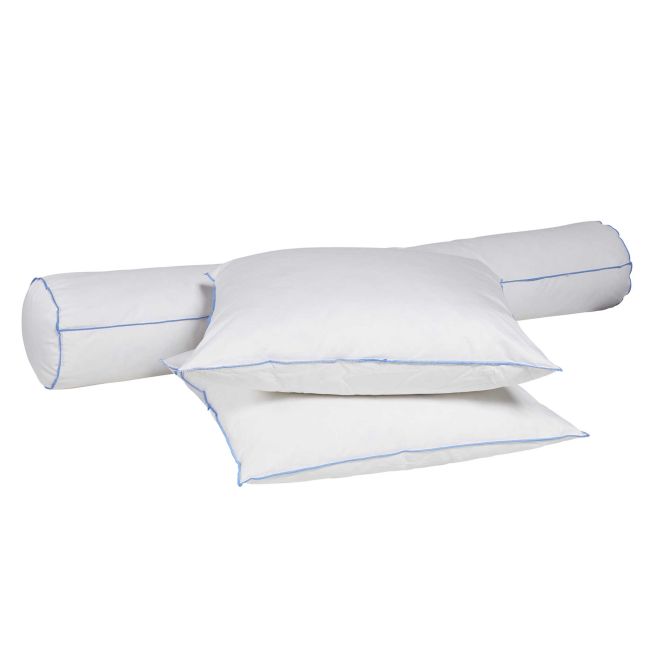 Pack oreiller et traversin moelleux/ferme duvet de canard anti ...